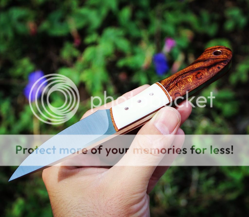 ***Two Tone Bird N Trout in Gorgeous Ironwood.*** | BladeForums.com