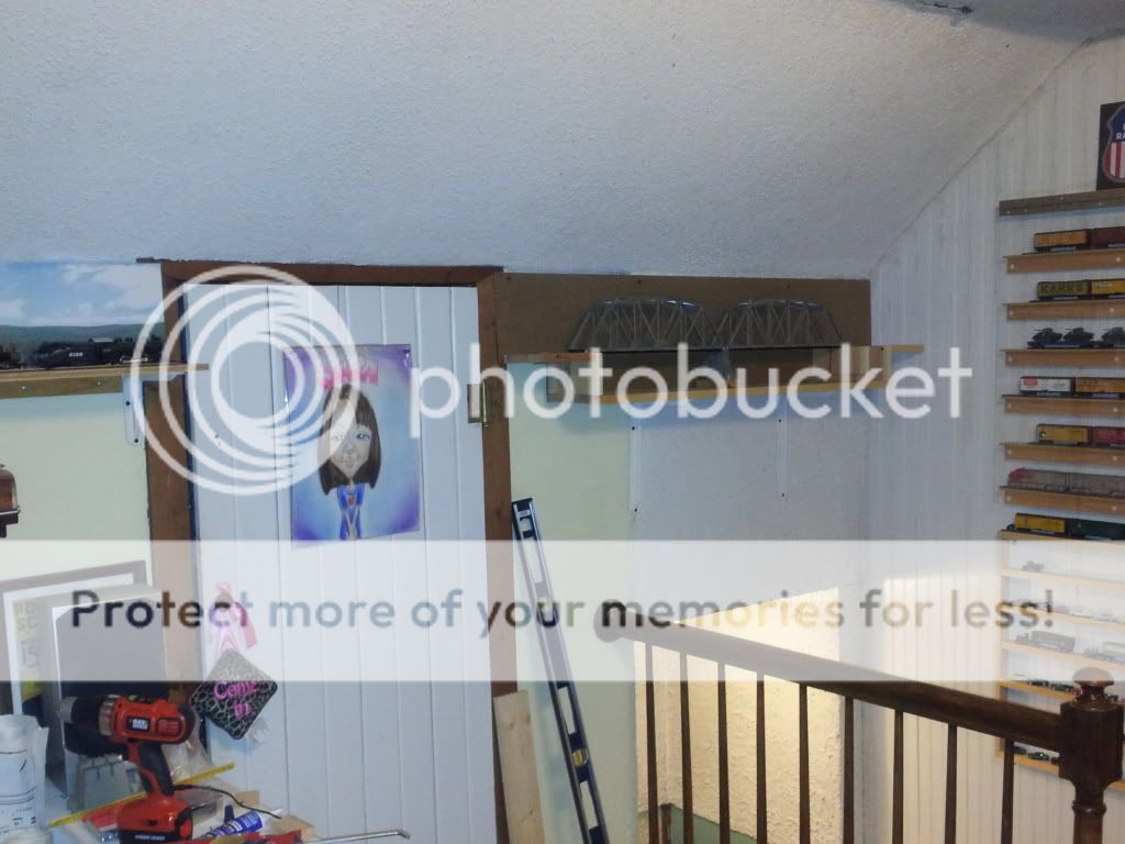 Made a little progress on the HO shelf layout - Layouts and layout ...