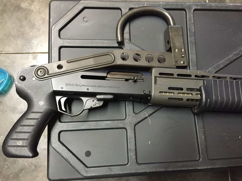 SPAS 12, Folding Stock and Forearm Hook - AR15.COM