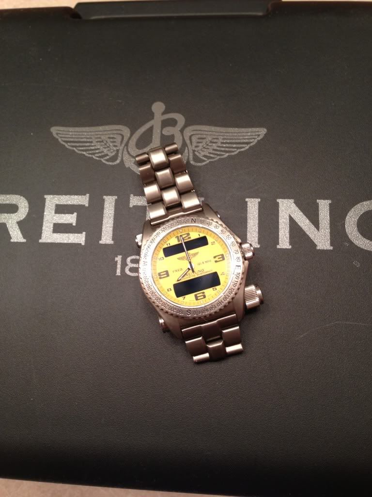 Breitling Emergency Yellow Face | WatchUSeek Watch Forums